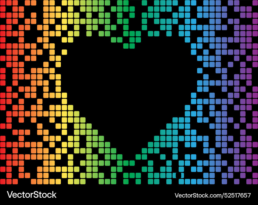 Digital pixel drip background Royalty Free Vector Image