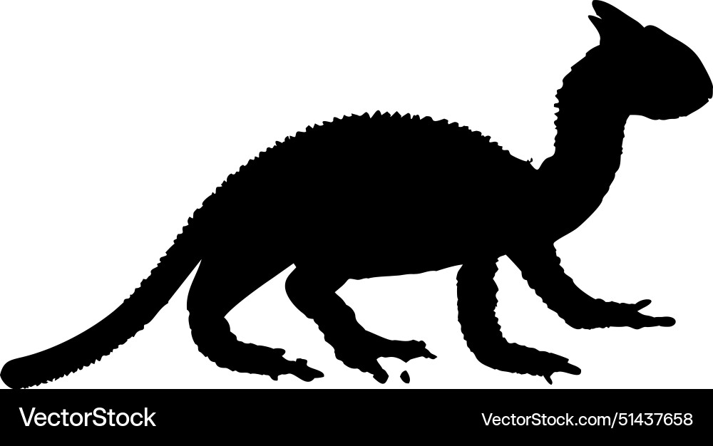 Agama lizard white icon Royalty Free Vector Image