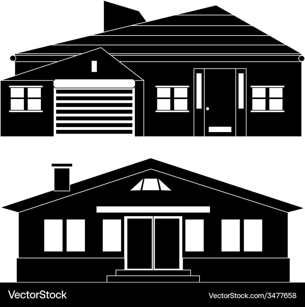 Private house Royalty Free Vector Image - VectorStock