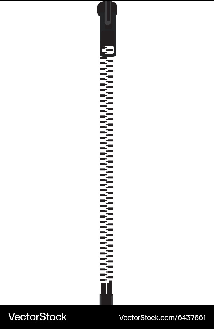 Zipper icon Royalty Free Vector Image - VectorStock