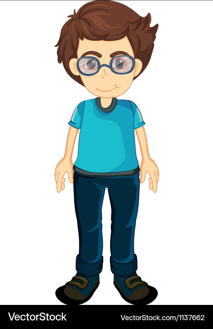 A boy Royalty Free Vector Image - VectorStock