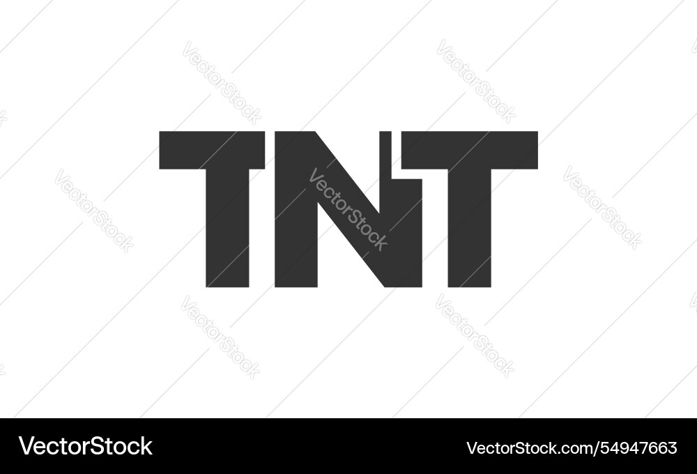 Tnt Logo Design Template mit stark und modern Vektorbild