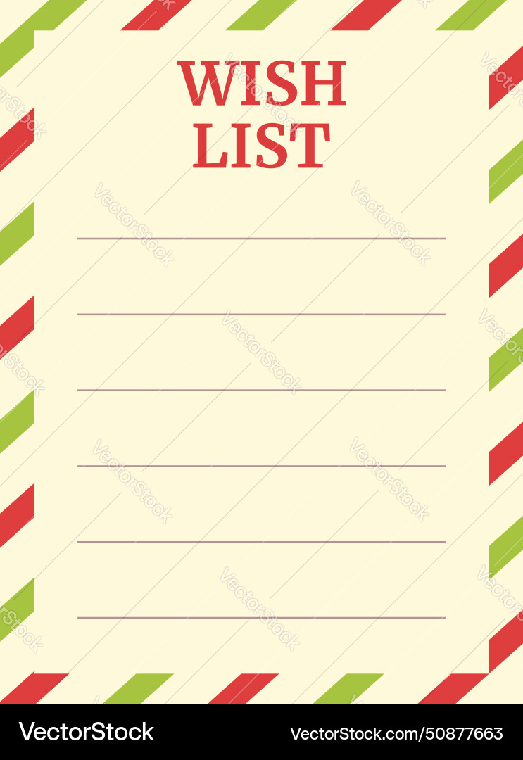 Wish list checkbox icon cartoon online Royalty Free Vector