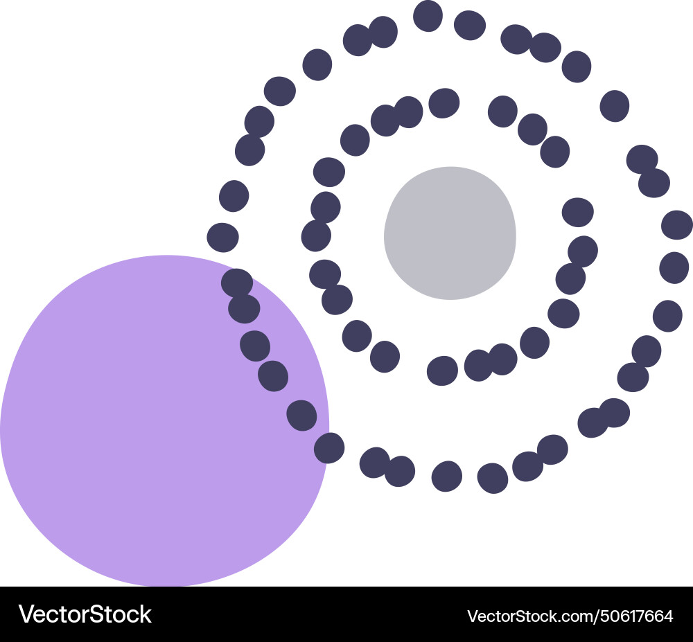 Hand painted abstract circles Royalty Free Vector Image
