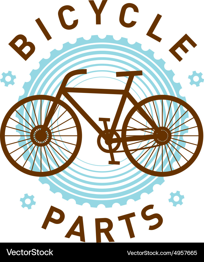 Bicycle logo Royalty Free Vector Image - VectorStock