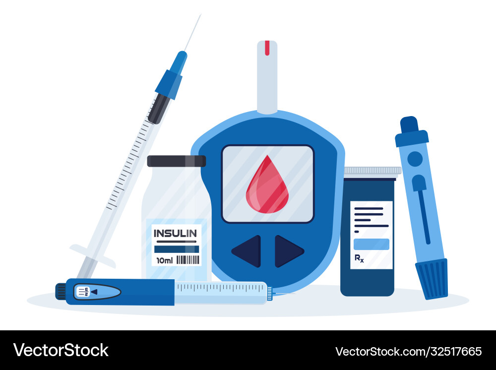 Diabetes Infographics Control Vector Images (over 250)