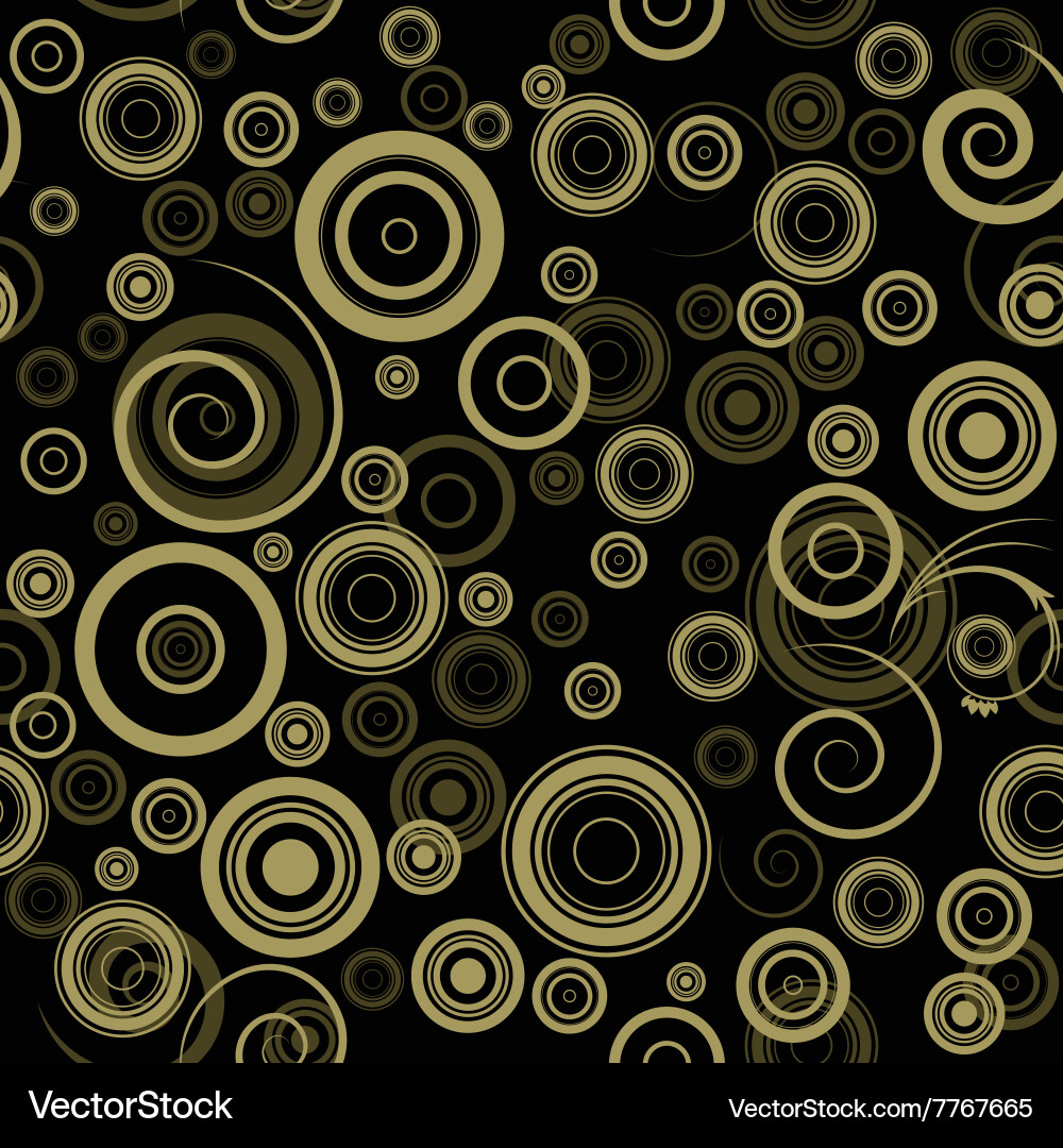 Swirl seamless pattern Royalty Free Vector Image