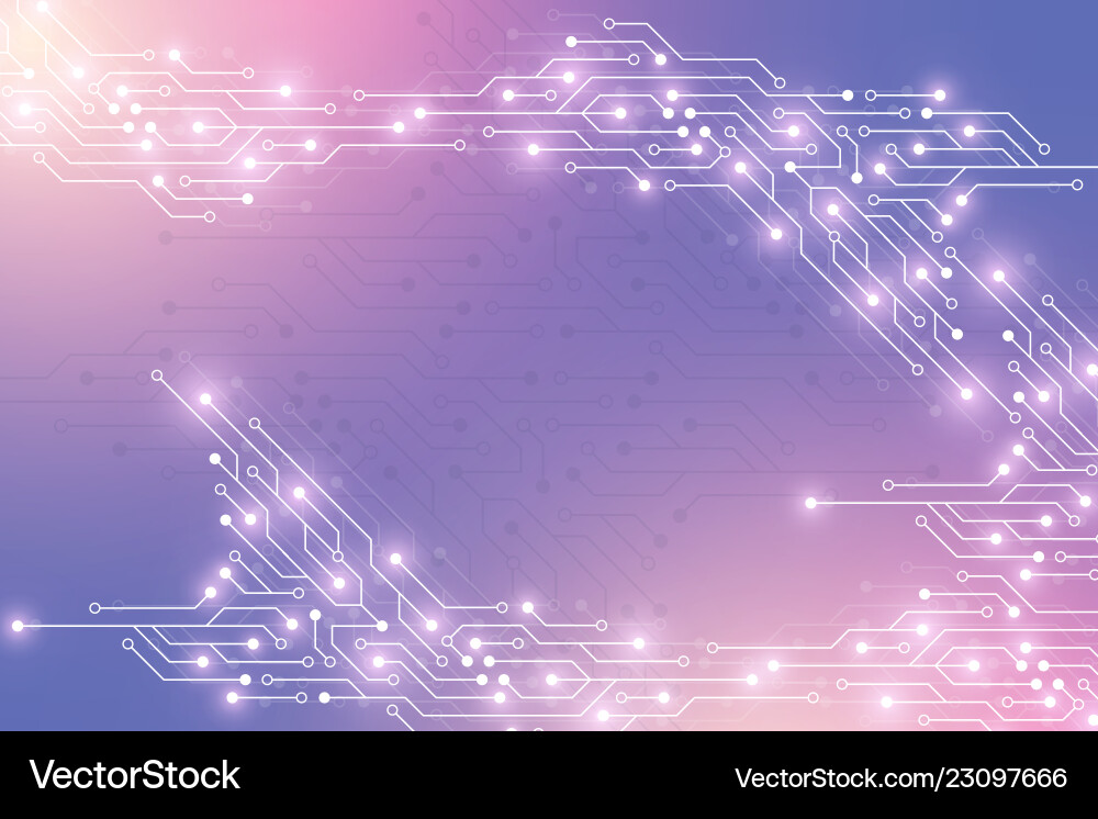 Computer motherboard background Royalty Free Vector Image