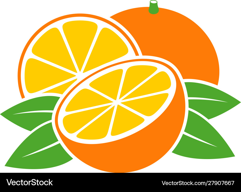 Orange Royalty Free Vector Image - VectorStock