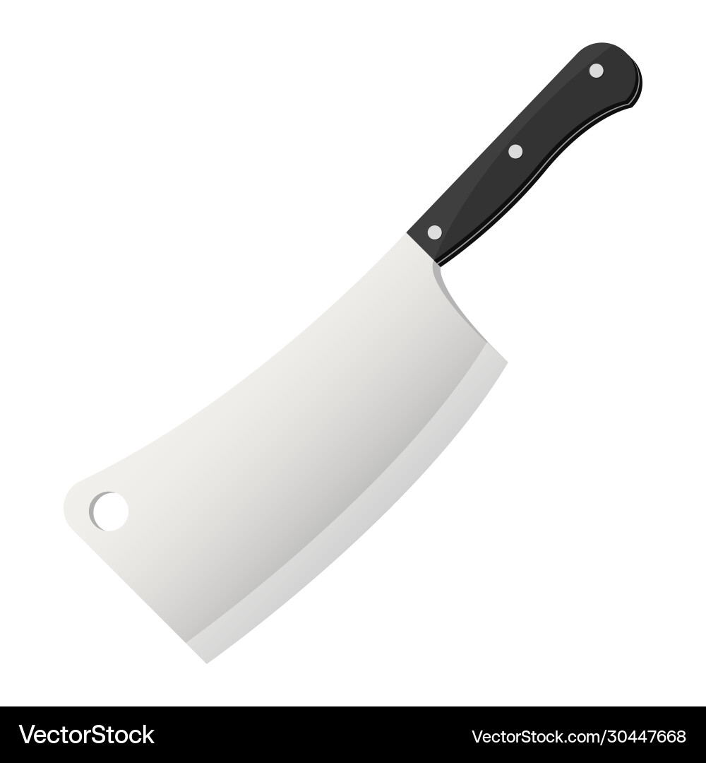 Kitchen knife Royalty Free Vector Image - VectorStock