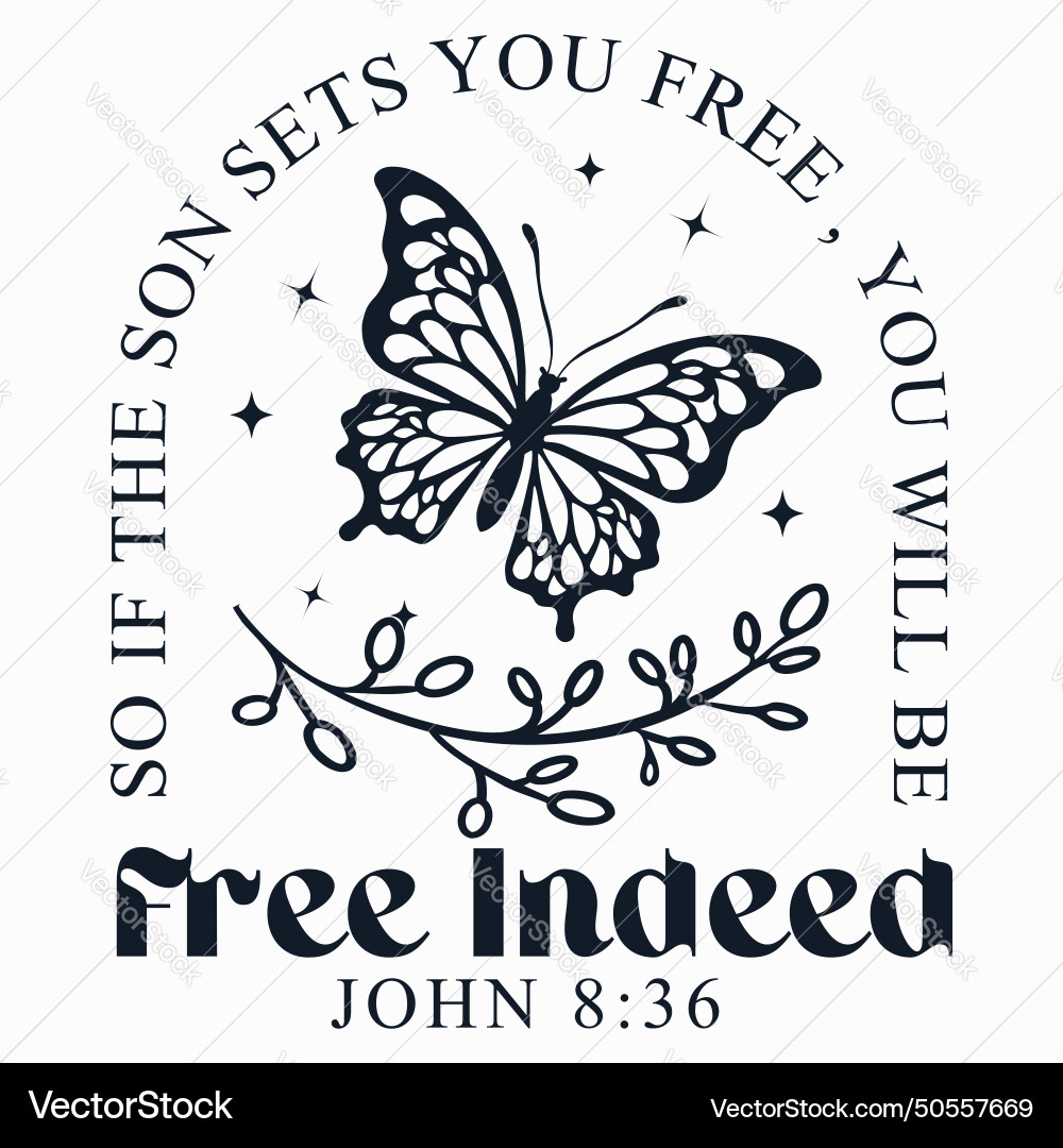 Free indeed jesus t-shirt design Royalty Free Vector Image