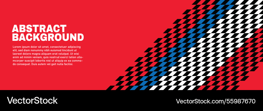 Abstract checkered background Royalty Free Vector Image