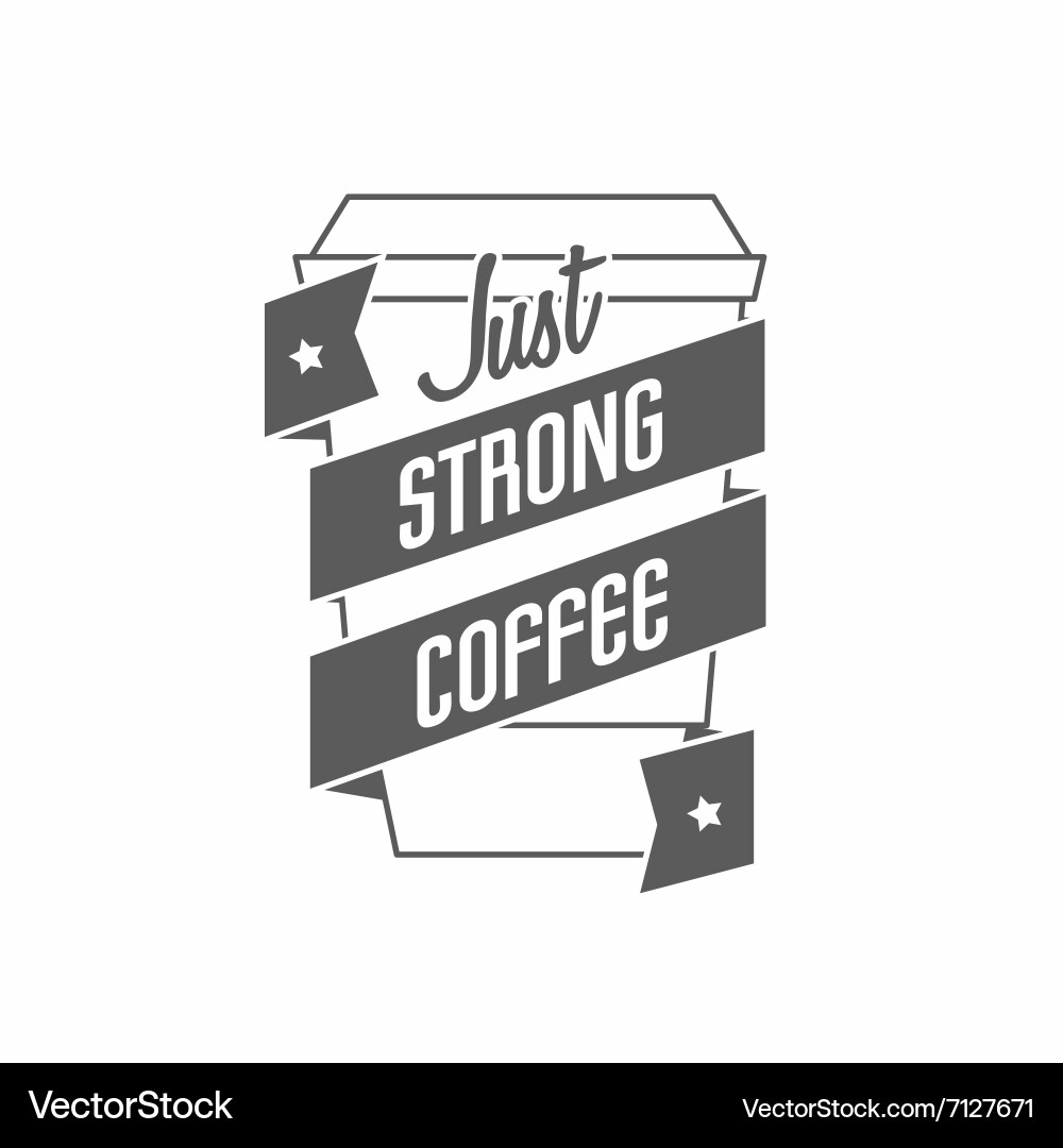 Coffee Shop Logo - Cafe & Bar Icon Royalty Free Vector
