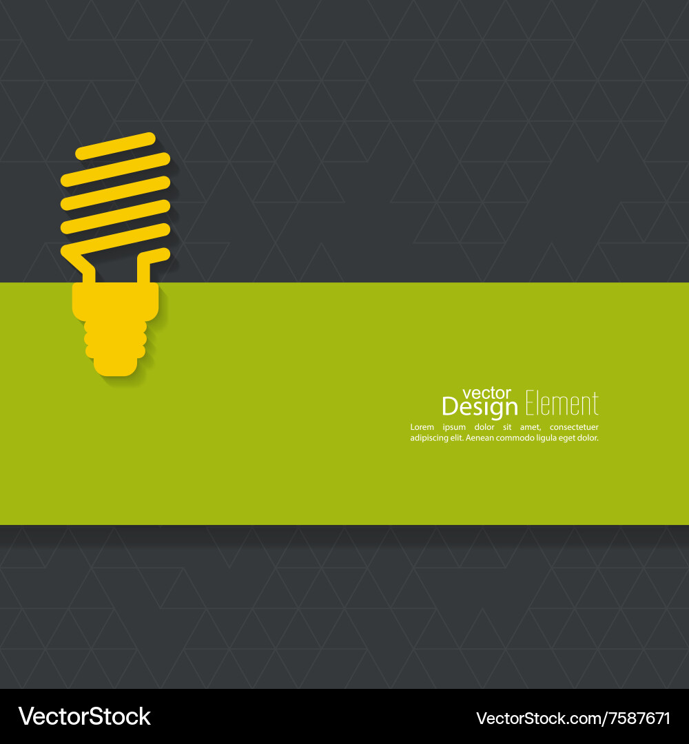 Energy saving fluorescent light bulb Royalty Free Vector Energy saving fluorescent light bulb Royalty Free Vector