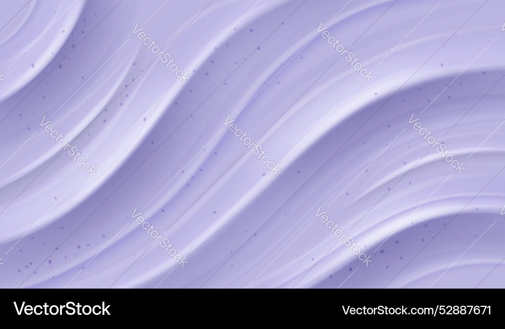 Purple yogurt or soft ice cream surface texture Vector Image