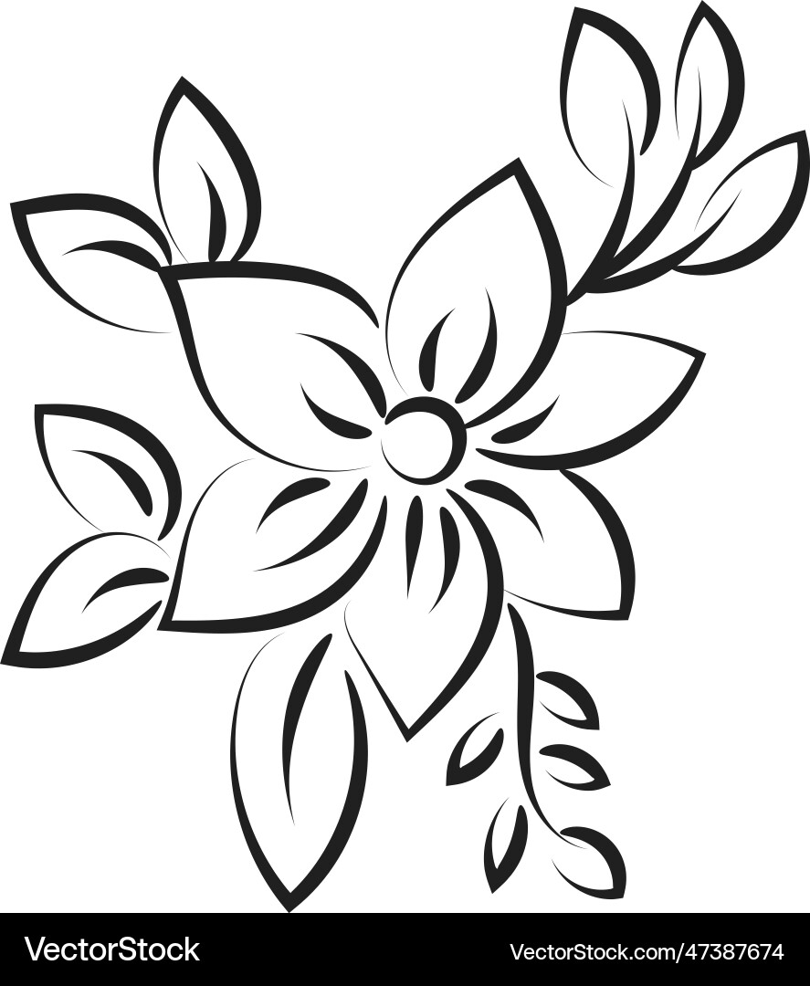 Printable Flower Leaves