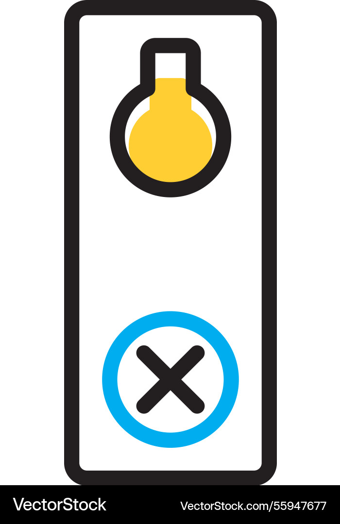 Do not disturb Royalty Free Vector Image - VectorStock