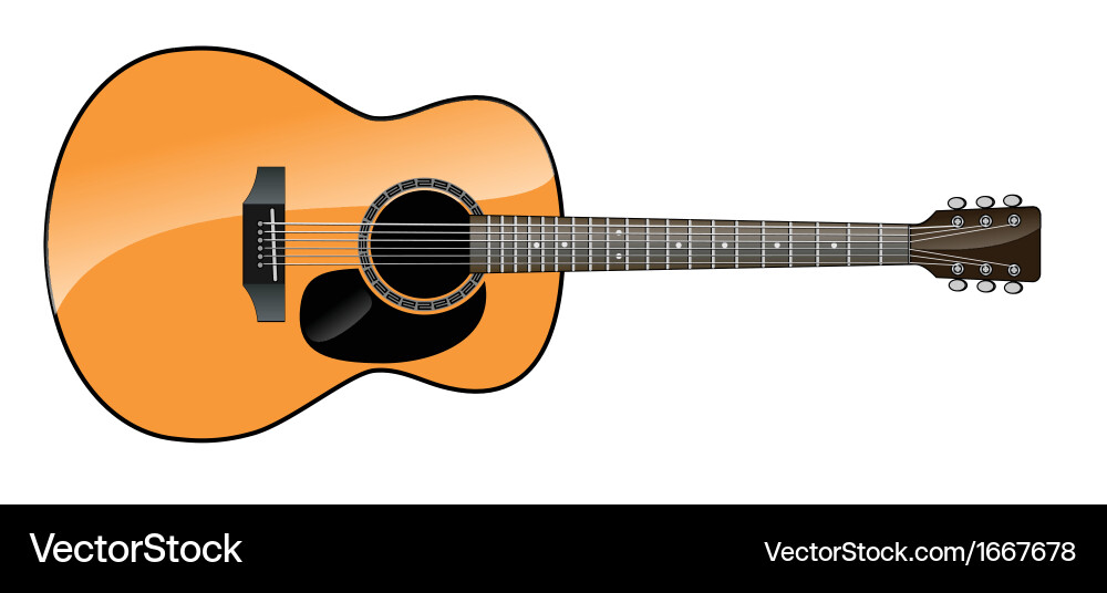 Guitar Graphic Royalty Free Vector Image - VectorStock
