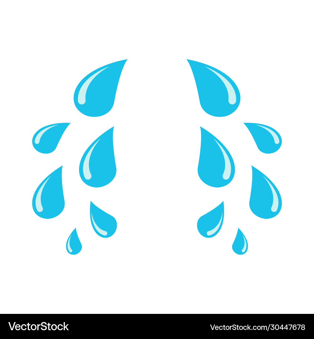 Tears Drop Icon Royalty Free Vector Image - VectorStock