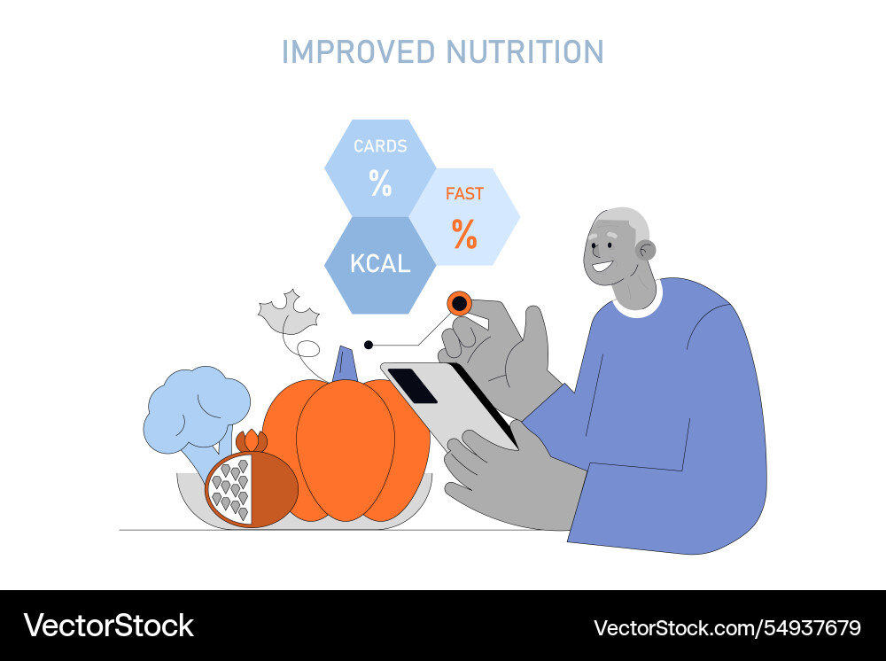 Causes affecting human longevity flat Royalty Free Vector