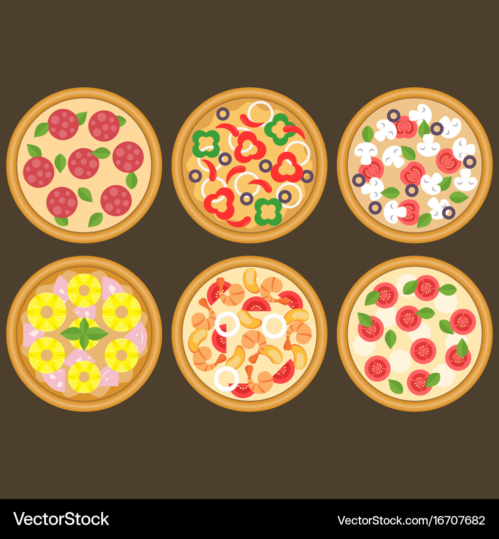 Pizza Royalty Free Vector Image - VectorStock