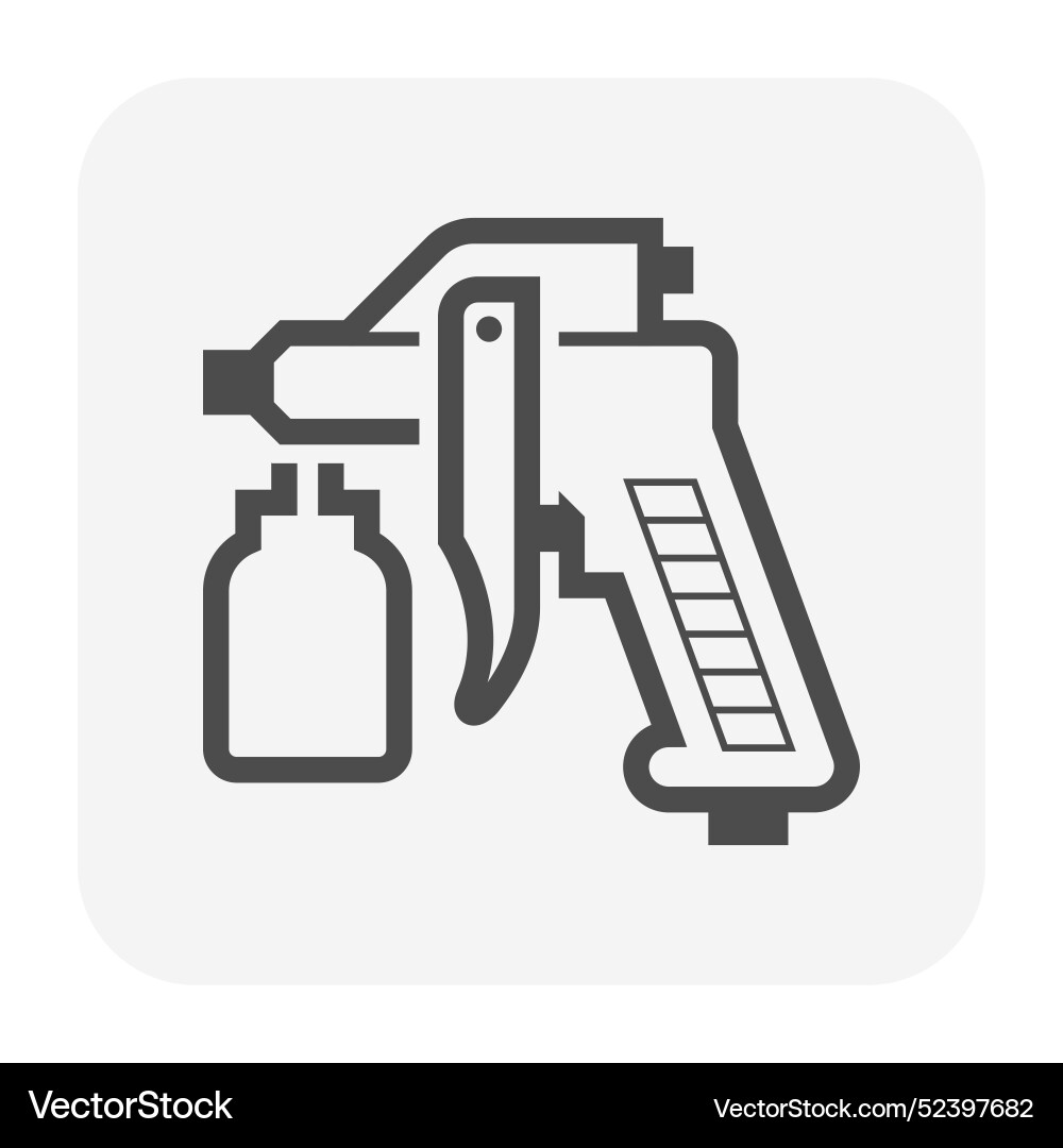 Spray paint tool icon Royalty Free Vector Image
