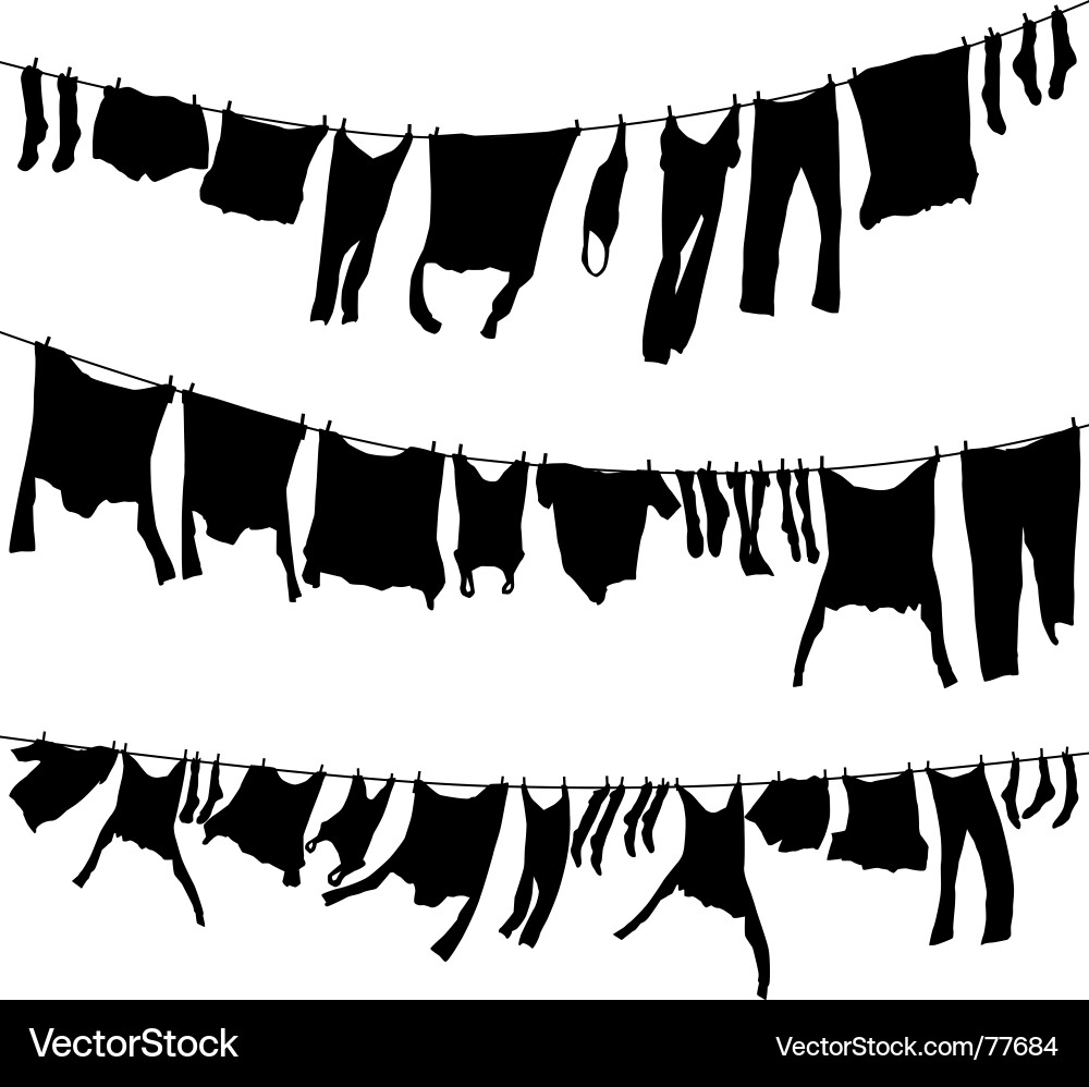 Laundry Silhouette Vector Images (over 7,200)