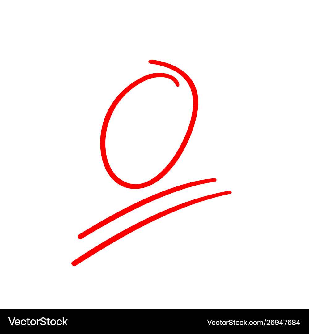 Zero test score bad school exam results grade Vector Image