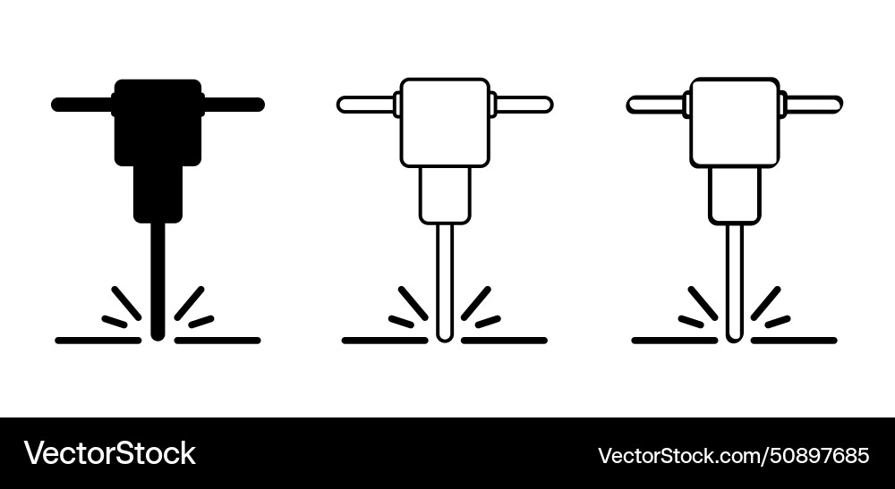 Jackhammer chipping hammer concrete breaking tools