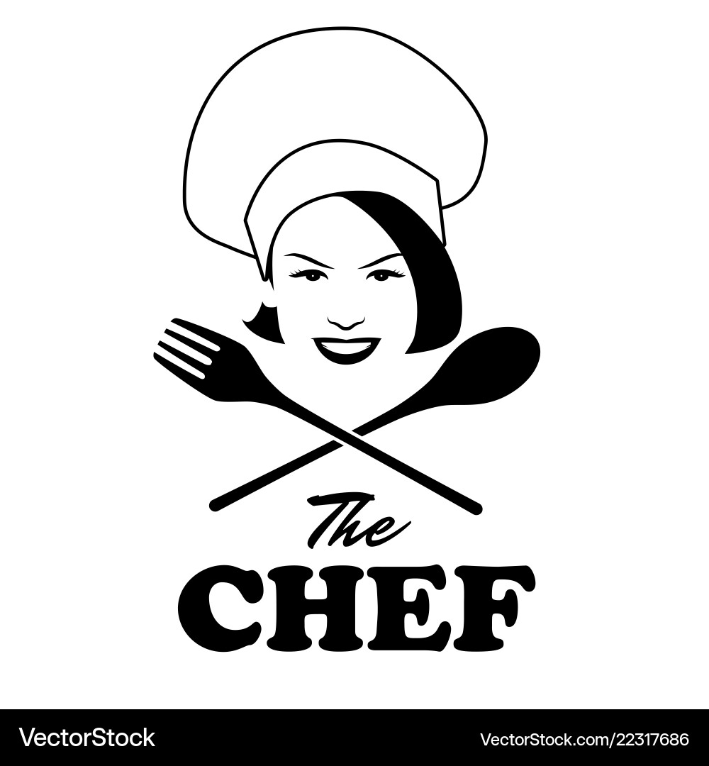 Retro Chef Illustration Royalty Free Vector Image