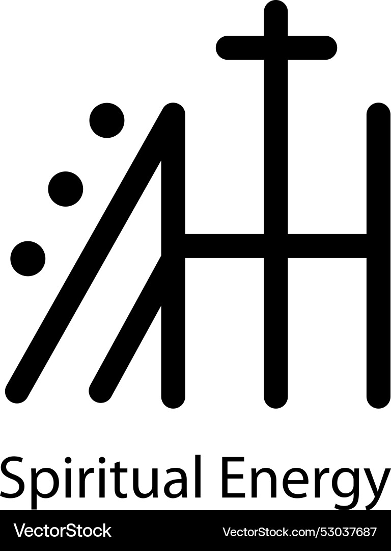 Spiritual energy Royalty Free Vector Image - VectorStock