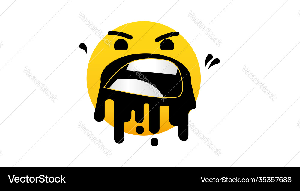 Bad experience feedback unhappy client Royalty Free Vector