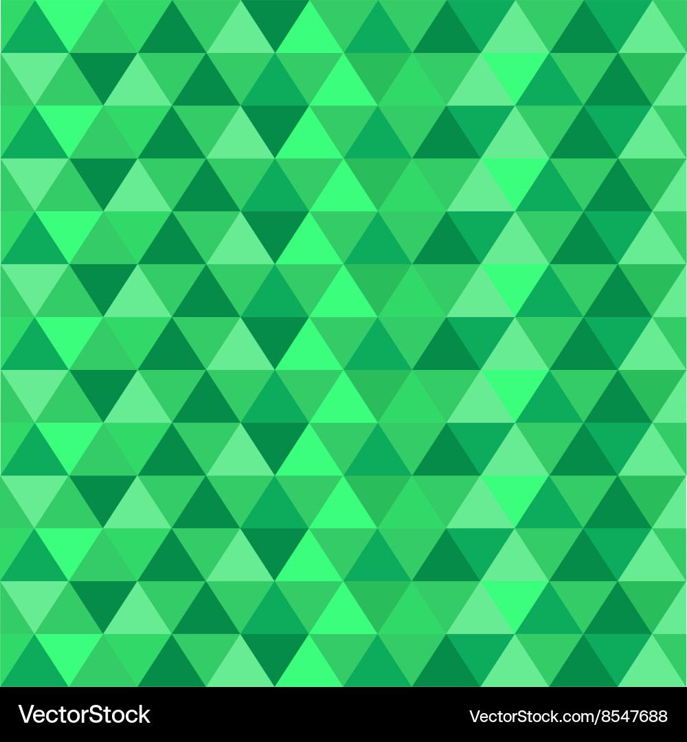 Green geometrical-triangle Royalty Free Vector Image
