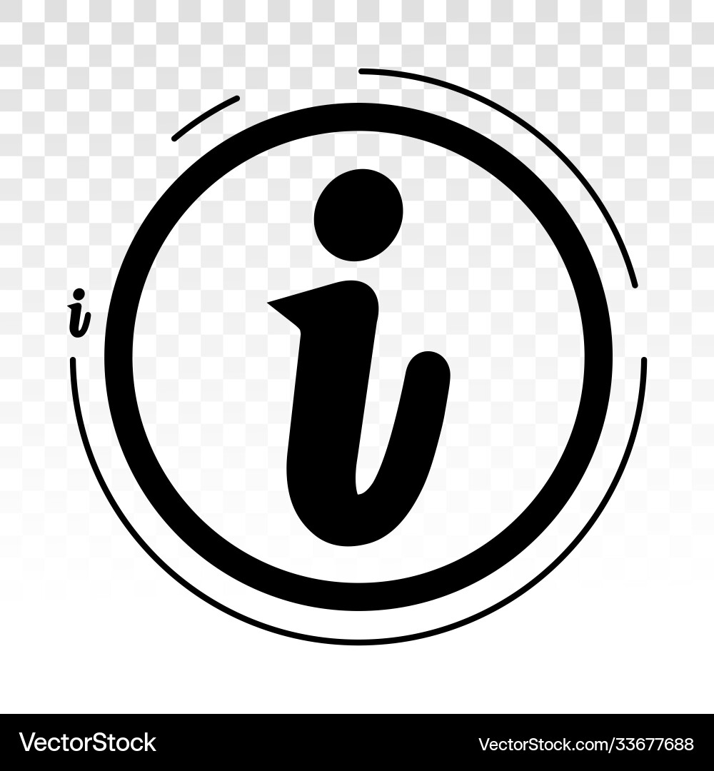 Help information application flat icon Royalty Free Vector