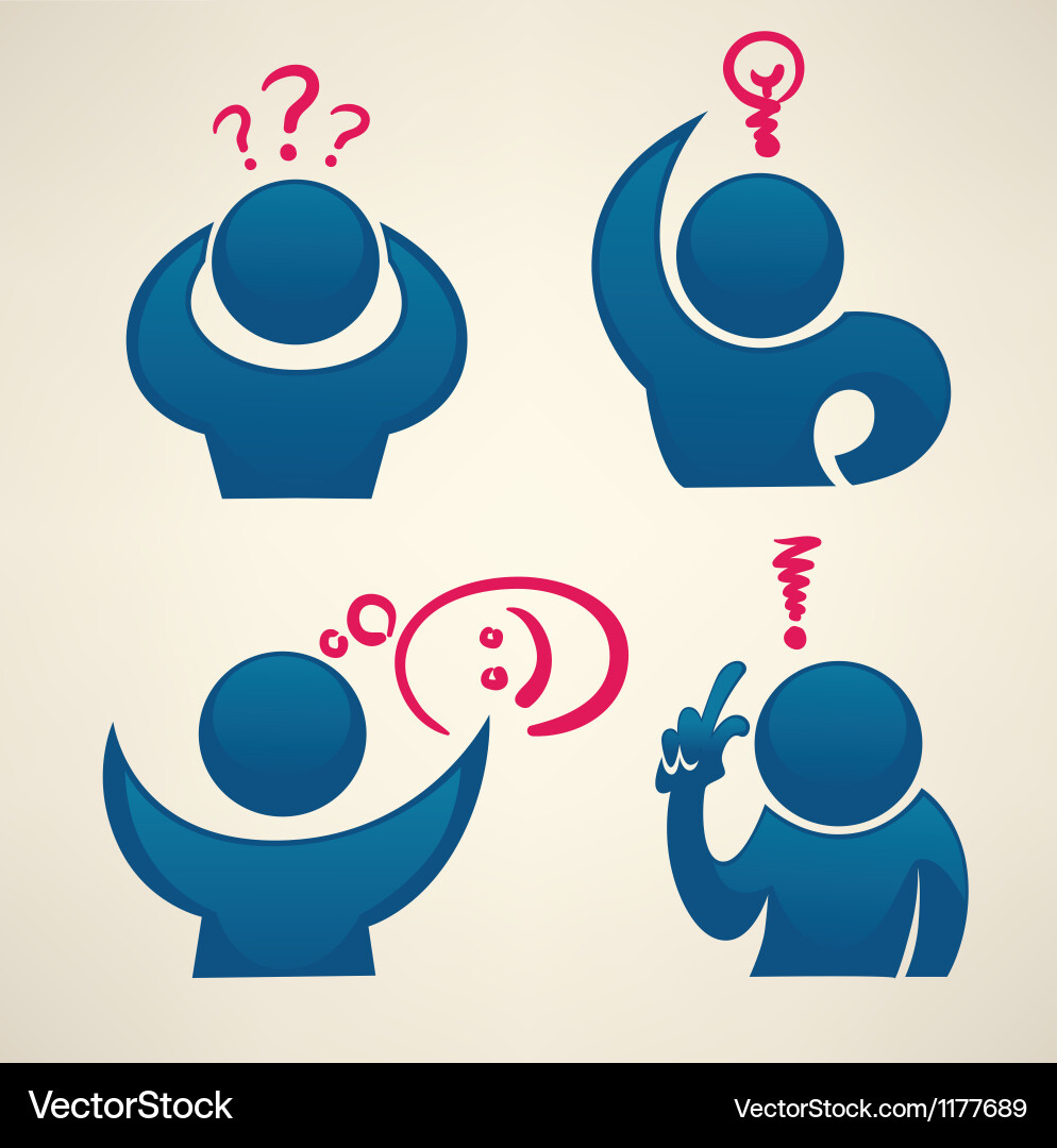 People & Emotion Icons Royalty Free Vector Image