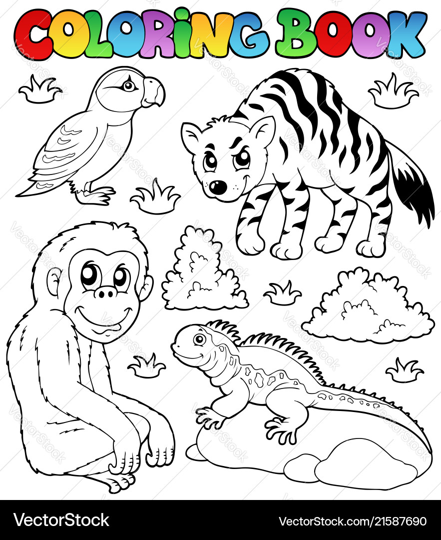 Zoo Animal Coloring Pages For Kids [2025]