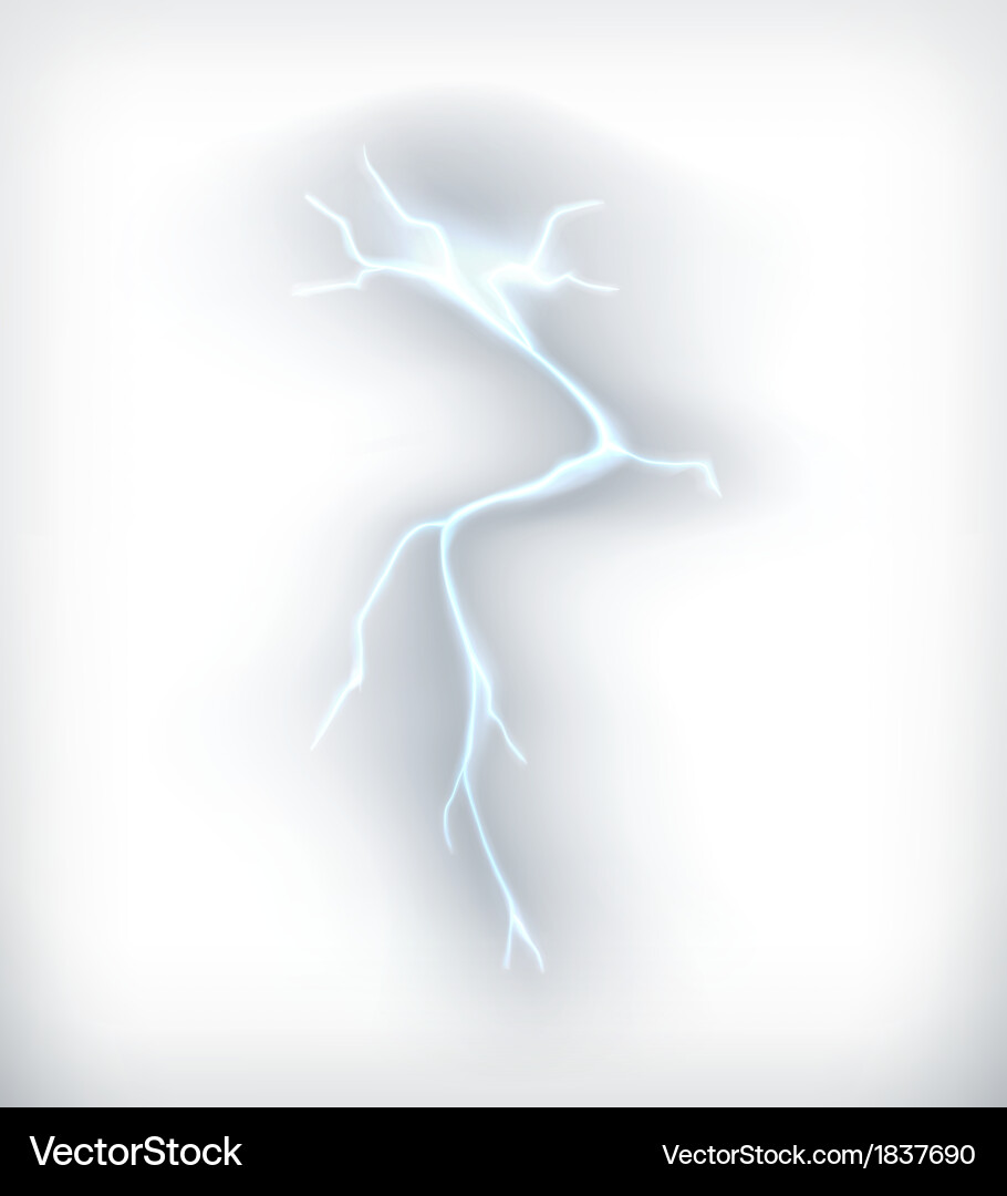 Lightning Royalty Free Vector Image - VectorStock