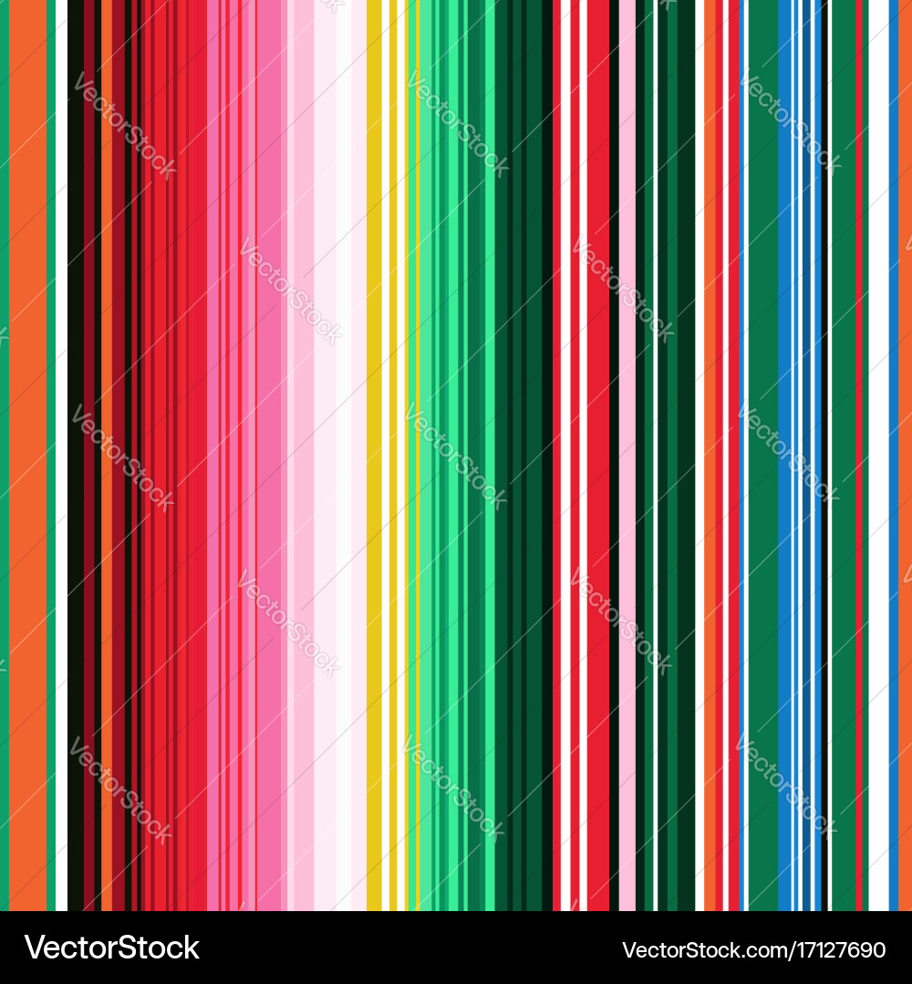 Mexican seamless pattern striped texture Vector Image