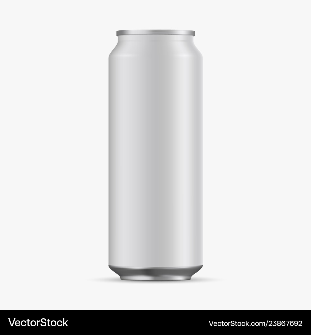 Empty Aluminum Cans - 500ml Royalty Free Vector Image