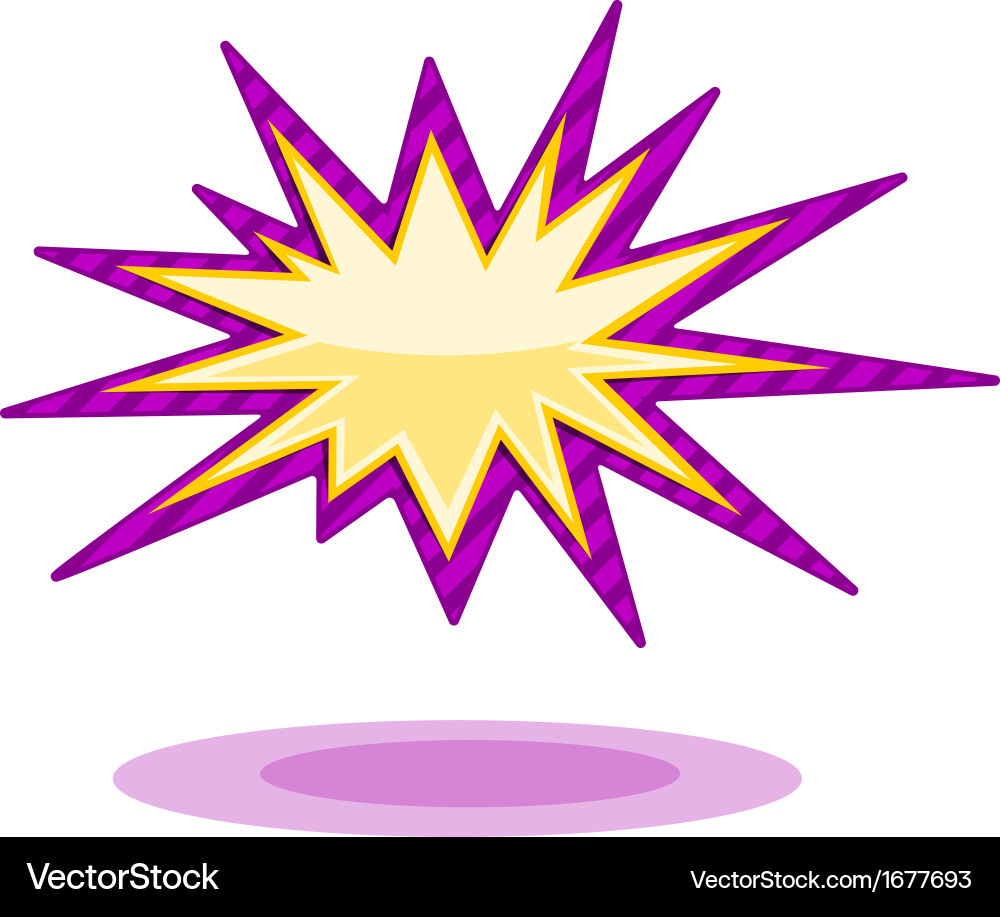 Burst icon Royalty Free Vector Image - VectorStock