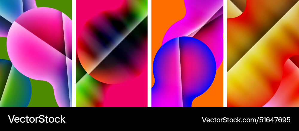 Abstract colors backgrounds Royalty Free Vector Image