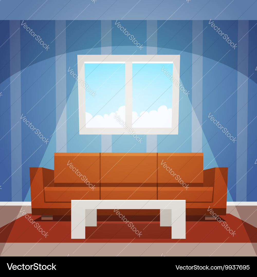 Room window Royalty Free Vector Image - VectorStock