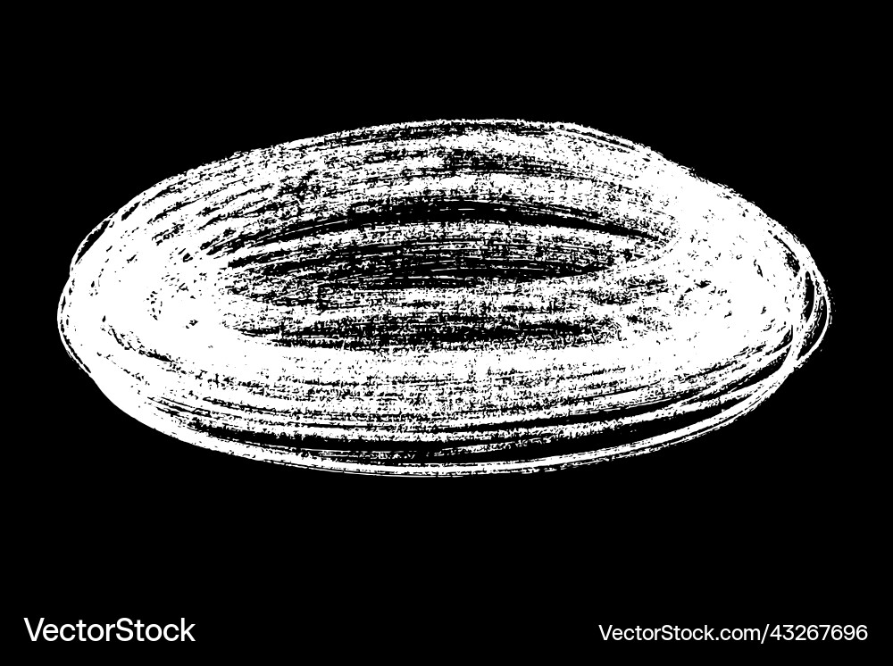 Scribble hand drawn stain in chalk Royalty Free Vector Image