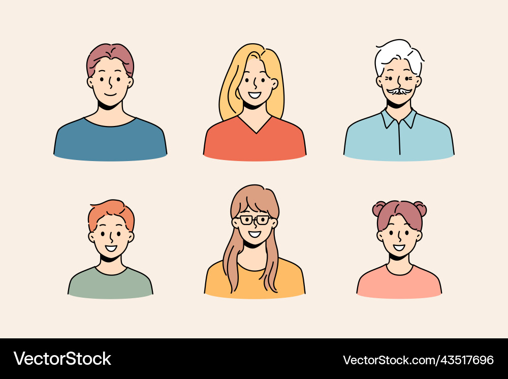 Children Cartoon Profile Picture Vector Images (over 250)