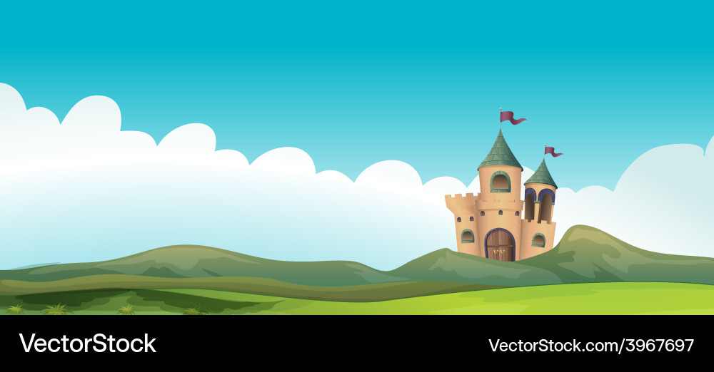 Castle Royalty Free Vector Image - VectorStock