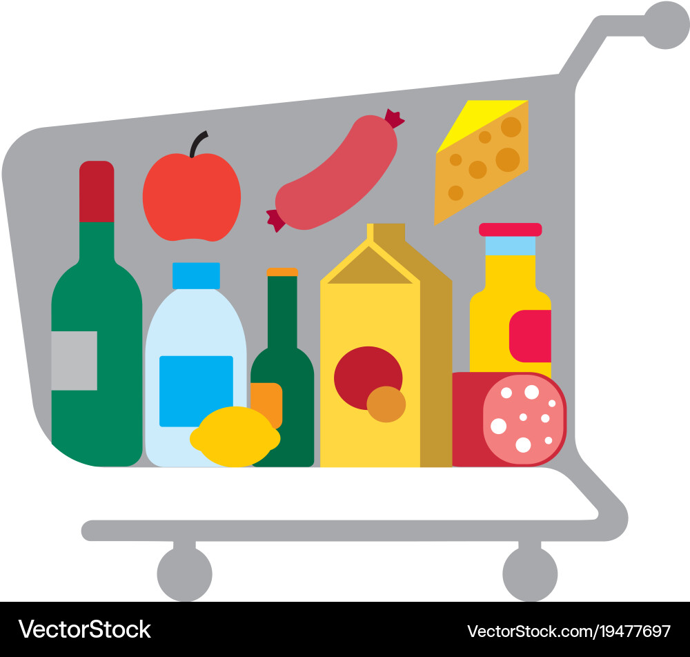 Meals and food Royalty Free Vector Image - VectorStock