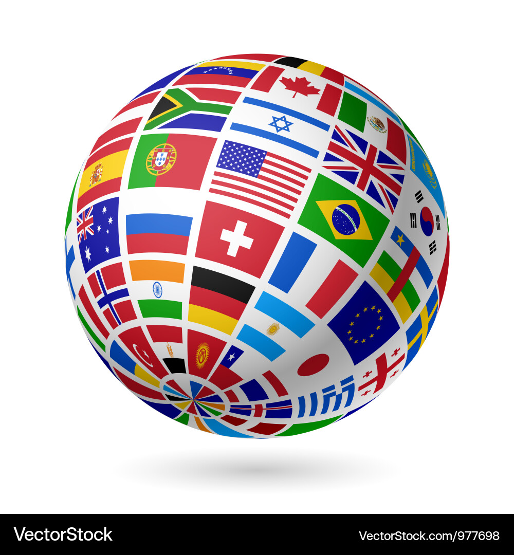 Flag Sphere Japan Vector Images (over 180)
