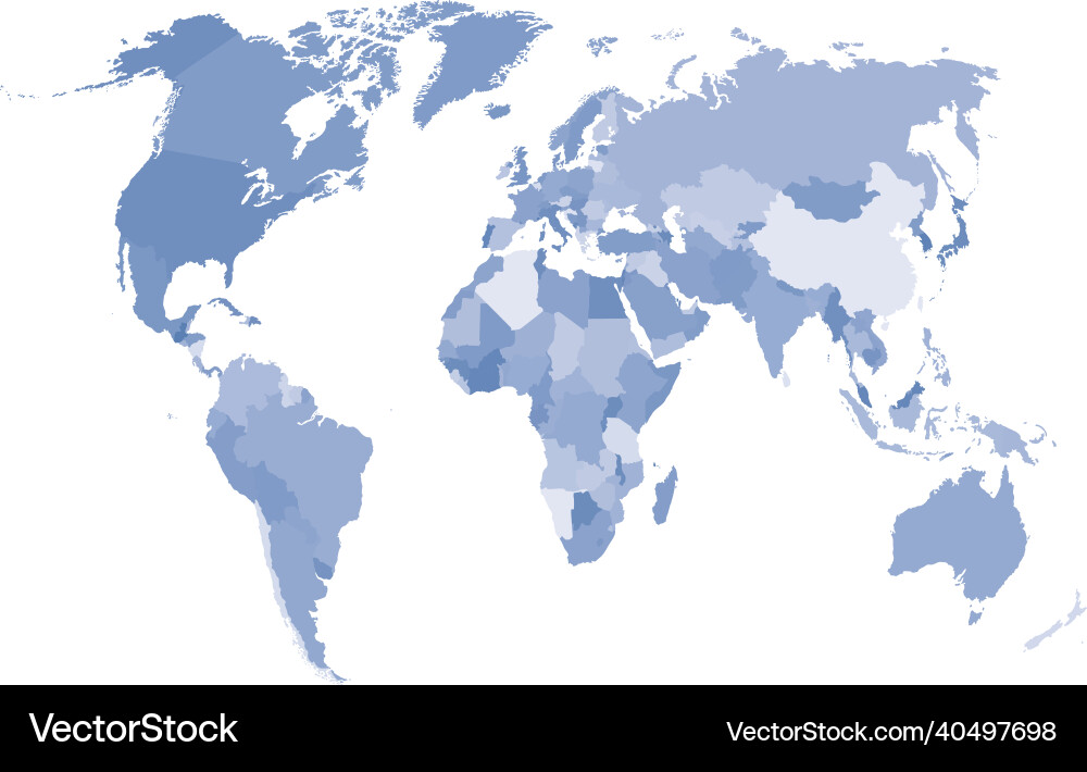 World Map Illustration Royalty Free Vector Image