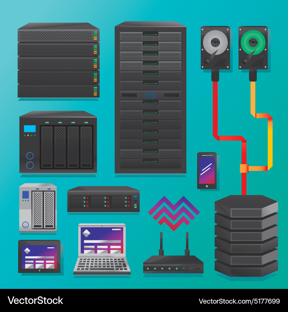 Big data Royalty Free Vector Image - VectorStock