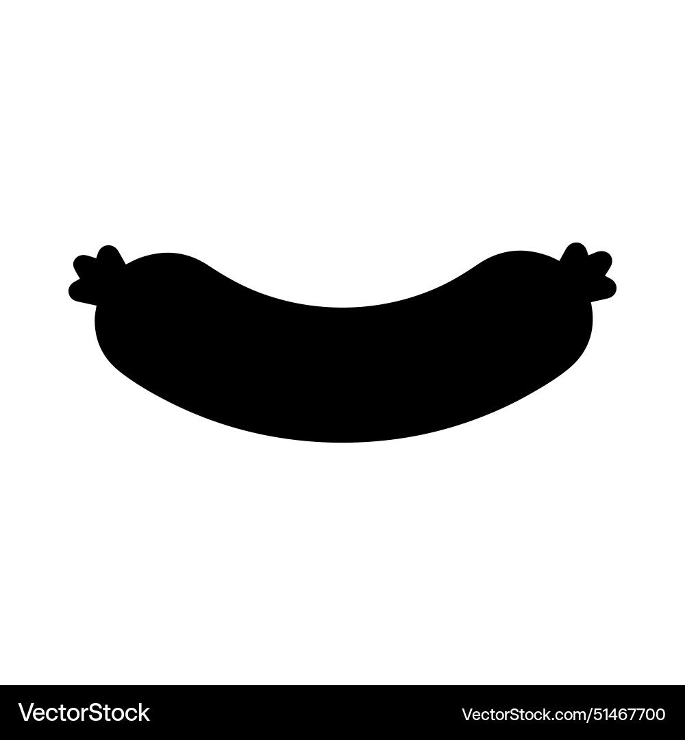 Sausage icon Royalty Free Vector Image - VectorStock